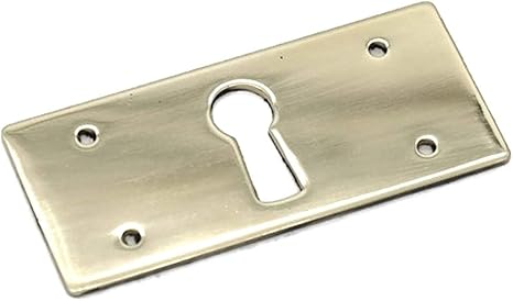 Keyhole Cover Plate Cabinet Furniture Lock Escutcheon Key Hole Cover ...