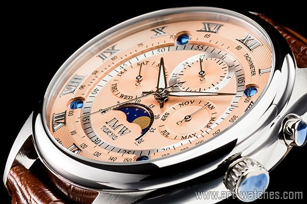 Mua JMW TOKYO Men's Wristwatch, Advanced, Moon Phase, Japanese Movement ...