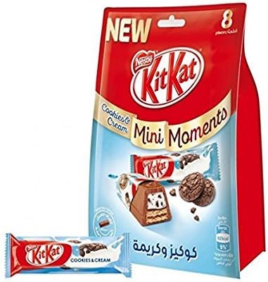 Nestle KitKat Cookies And Cream Mini Moments, 132 g price in Saudi ...