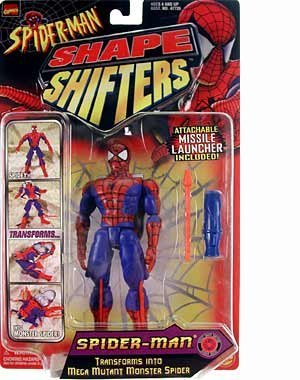 Buy Spider-Man Shape Shifters Figure (Transforms to Monster Spider) by ...