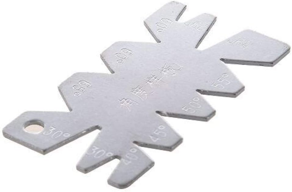 CMJ Metal 8 Angle Degree Screw Thread Cutting Gauge Turning Lathes ...