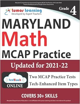 Maryland Comprehensive Assessment Program (MCAP) Test Practice: 4th ...