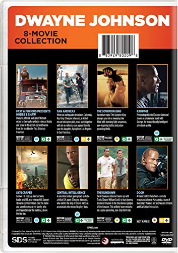 Dwayne Johnson: 8-Movie Collection [DVD] on Galleon Philippines