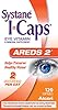 Systane ICaps Eye Vitamin & Mineral Supplement, AREDS 2 Formula, 120 ...