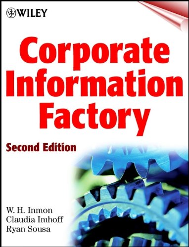 Corporate Information Factory: Inmon, W. H., Imhoff, Claudia, Sousa ...