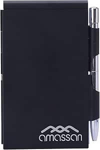 Amazon.com : Metal Pocket Notebook-Convenient Aluminum Note Case with ...