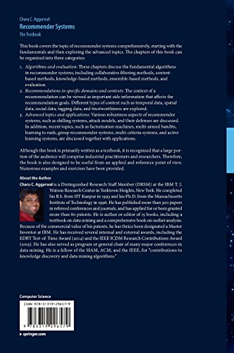 Recommender Systems: The Textbook