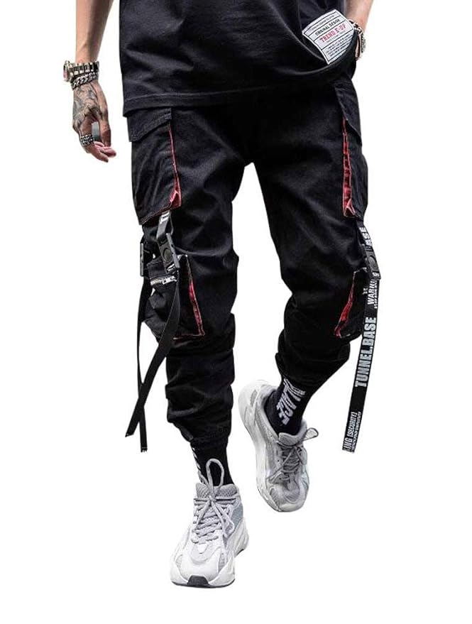 Buy Banana Bucket Mens Basic Jogger Pants Hiphop Punk Jogger Sport ...
