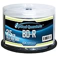 Amazon.com: Optical Quantum OQBDR06LT-50 6X 25 GB BD-R Single Layer Blu-Ray Recordable Blank ...