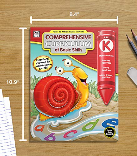Comprehensive Curriculum of Basic Skills Preschool Workbook, Math ...
