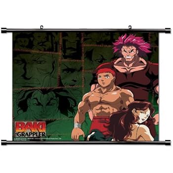 Amazon.com: Baki The Grappler Anime Fabric Wall Scroll Poster (16 x 48 ...