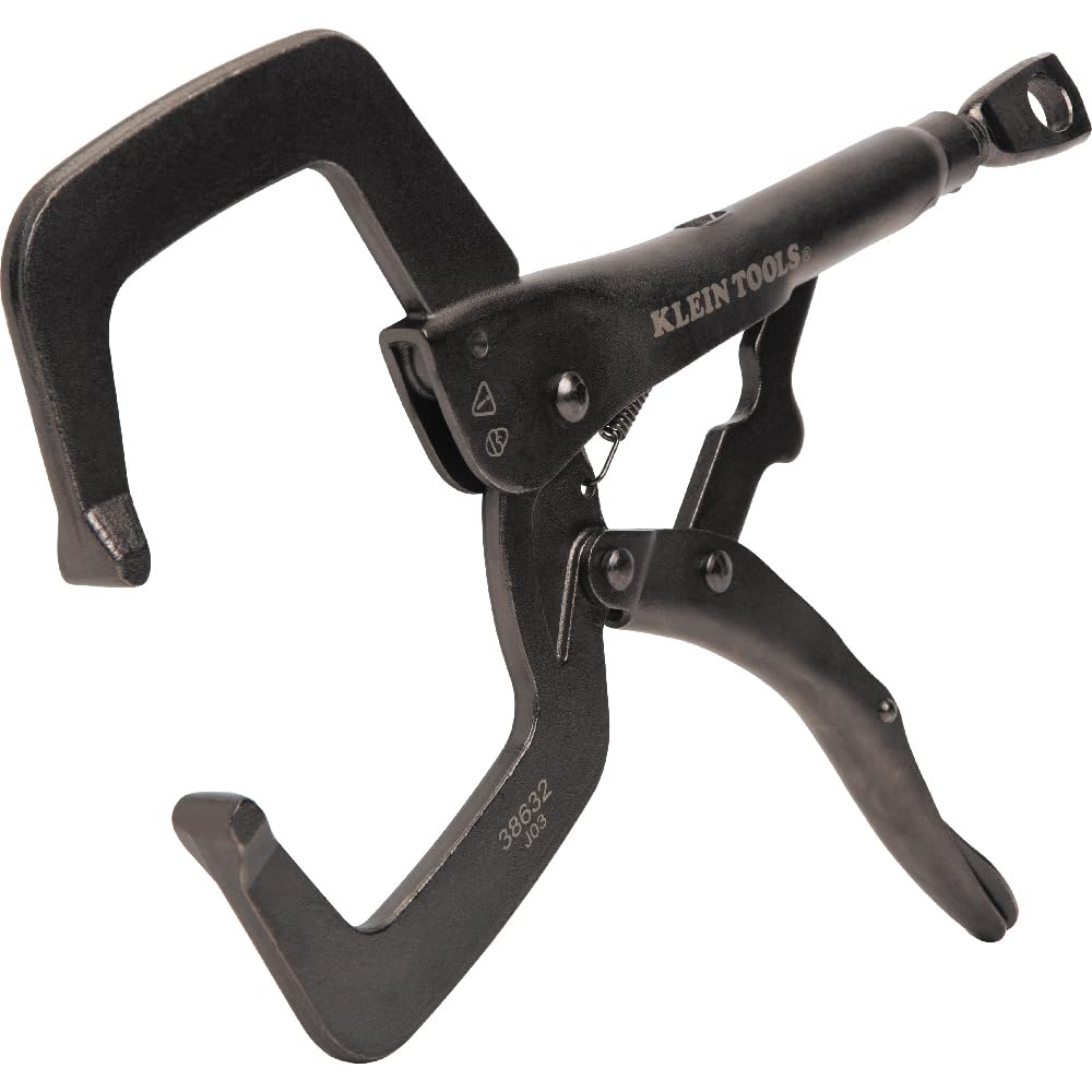 Klein Tools 38632 C-Clamp Locking Pliers with Standard Jaws, Intuitive ...