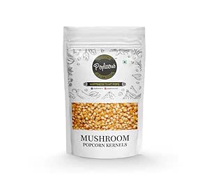 Poplicious Gourmet Mushroom Popcorn Kernels| Pack of 475 gm : Amazon.in: Grocery & Gourmet Foods