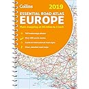 2019 Collins Essential Road Atlas Europe: Collins Maps: 9780008313487 ...