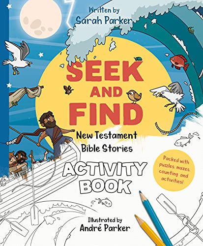 Seek and Find: New Testament Activity Book: Learn All About Jesus ...
