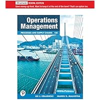 Amazon.com: Operations Management: Processes and Supply Chains [RENTAL ...