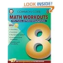 Mark Twain Common Core Math Workouts Resource Book, Grade 8, Ages 13 ...