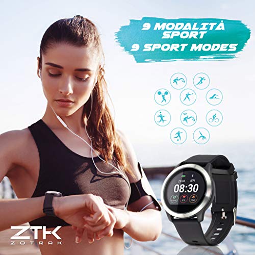 ZOTRAK Z3 Smartwatch Fit Android e iOS,Fashion Smart Watch,IP68 ...