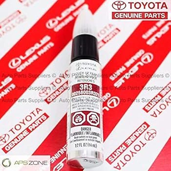 Amazon.com: Toyota Prius 3R3 Barcelona Red Mica Professional Touch Up ...