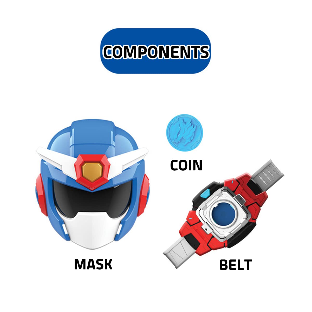 Mua Miniforce Animaltron Deluxe Transformation Volt Mask Belt Coin Set ...