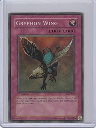 Amazon.com: Gryphon Wing 1st Edition Rare Foil Yu-Gi-Oh #SDP-050 ...