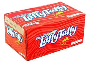 Amazon.com : Laffy Taffy Cherry Cereza, 24 Count (SUGAR CANDY - REGULAR ...