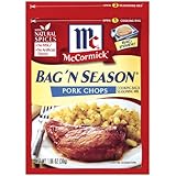 Amazon.com : McCormick Bag 'N Season Pork Chops Cooking Bag & Seasoning ...