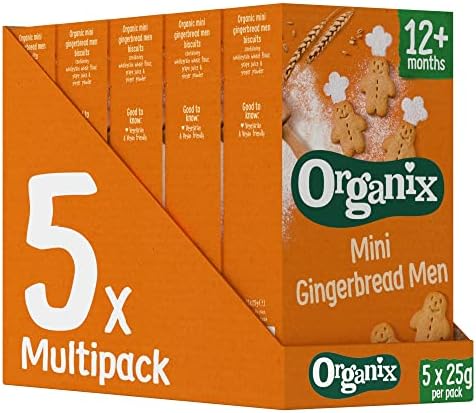 Organix Organic Mini Gingerbread, x 25 g price in Saudi Arabia | Amazon ...