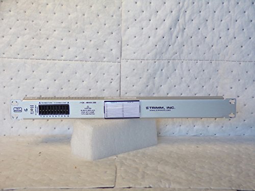 TRIMM INC 7571019001 Fuse Panel FUSE OV 10/10 15A /+24-48VDC: Amazon ...