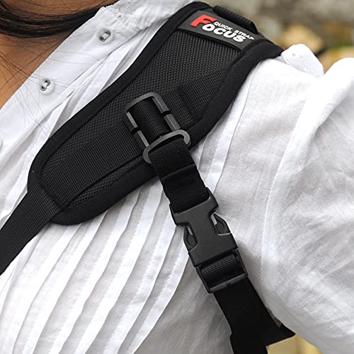 Fotasy Ergonomic Design Camera Sling Strap, Adjustable Camera Neck ...