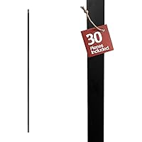 Square Stair Baluster Black Metal Railing Post Indoor- 270° Adjustable ...