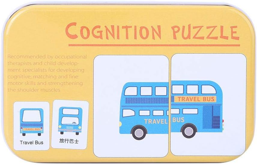 VGEBY Baby Cognitive Cards, Cognitive Matching Cards Educational ...
