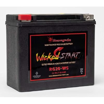 Buy 1991 HARLEY FXR SUPER GLIDE Replacement Motorcycle Battery; RG20-WS ...