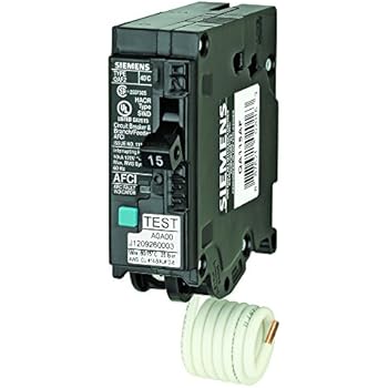 Siemens Q115DFP 15 Amp Dual Function AFCI/GFCI Breaker - - Amazon.com