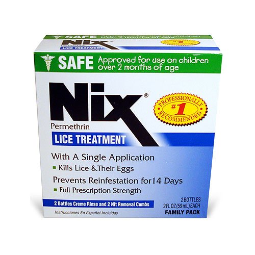 NIX Cream Rinse Family Pack 2x2-Ounce Box - Health Point MartHealth ...