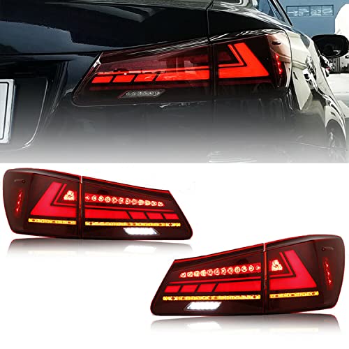 HCmotion Tail lights Assembly for 2006-2013 Lexus Sedan XE20/IS250 ...