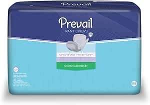 Amazon.com: Prevail Pant Liners Overnight, size 13" x 28" 96/Case ...