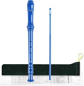 Amazon.com: Mr.Power Soprano Recorder (Blue) : Musical Instruments