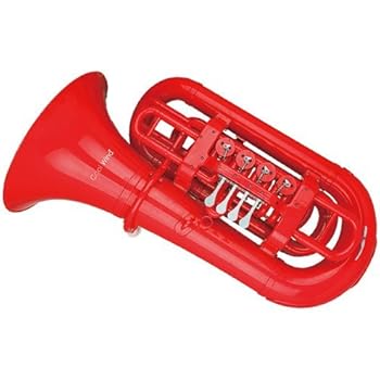 Amazon.com: Cool Wind CTU-200 Series 4-Valve BBb Tuba Red: Musical ...