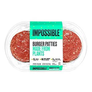Amazon.com: Impossible Foods, Impossible Burger, Plant-Based Ground ...