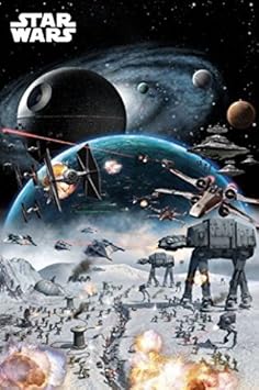 Amazon.de: 1art1 52991 Star Wars - Kampf Poster 91 x 61 cm