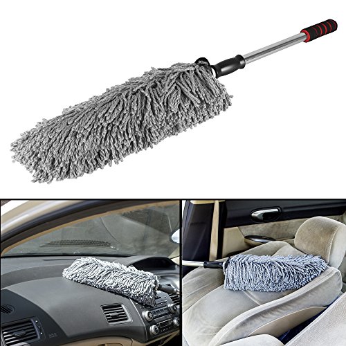 Autofy Car Cleaning Microfiber Round Shaped Duster Cleaner for All Cars ...