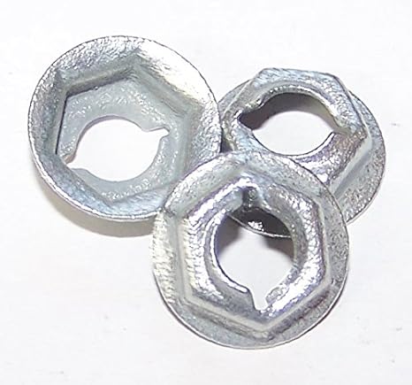 Amazon.com: 1000 BULK Qty-For Universal Use-Thread Cutting Nut 1/4 ...