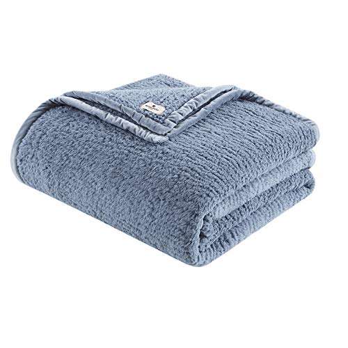 Woolrich Burlington Berber Blanket Super Soft, Cozy Lightweight Cover ...