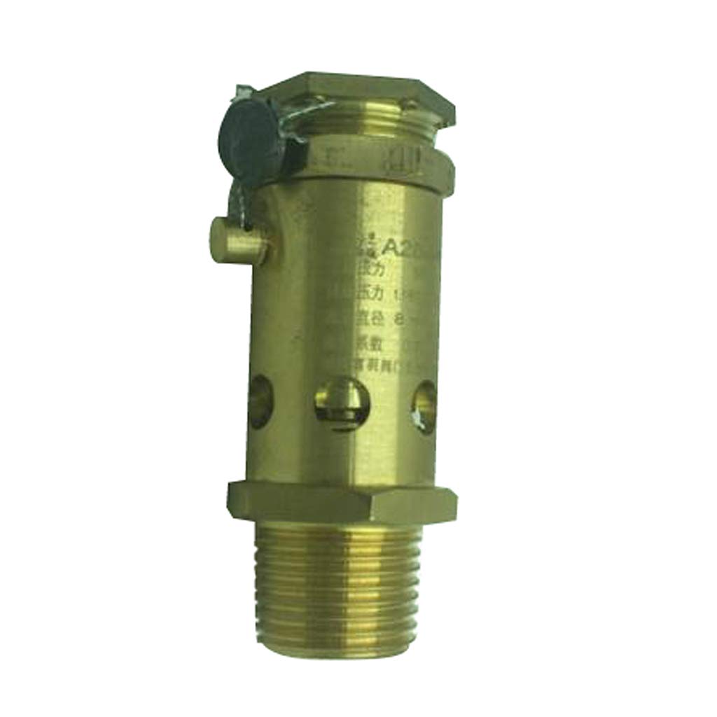 A28X-16T Safety Relief Valve; Full Copper Spring Pressure Relief Valve; 0.7-1.0MPaMPa Pressure ...