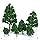 29pcs Mixed Model Trees 1.5-6 inch(4-16 cm), OrgMemory Ho Scale Trees ...