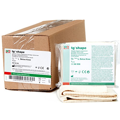 TG shape Shaped Tubular Bandage, Below the Knee Medical Compression ...