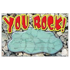 Amazon.com: TREND enterprises, Inc. You Rock! Recognition Awards, 30 ct ...