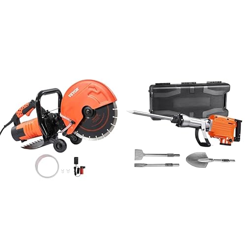 VEVOR Electric Concrete Saw, 12 in, 1800 W Motor Circular Saw Cutter ...
