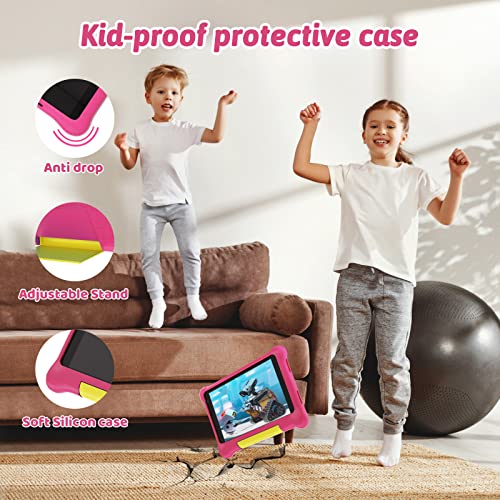 Freeski Kids Tablet 7 inch HD Display, Android 10 Tablet for Kids, 2GB ...